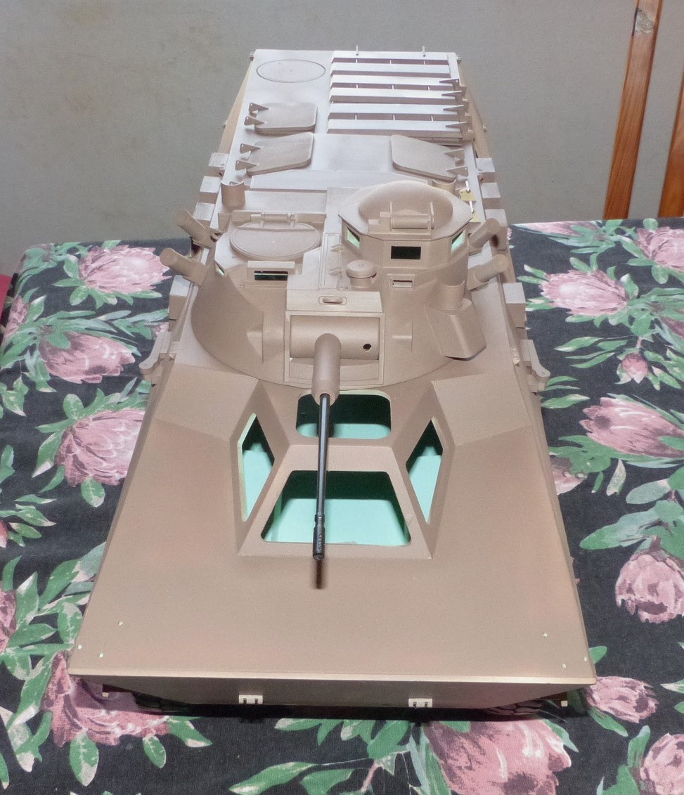 WarWheels.net - 1/10 Scratchbuilt Ratel 20 IFV Model Photos